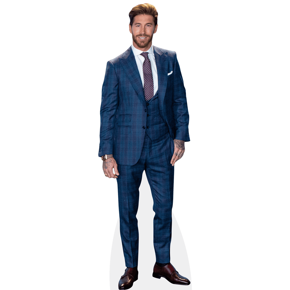 Sergio Ramos (Suit) Lifesize Cardboard Cutout Standee - Walmart.com