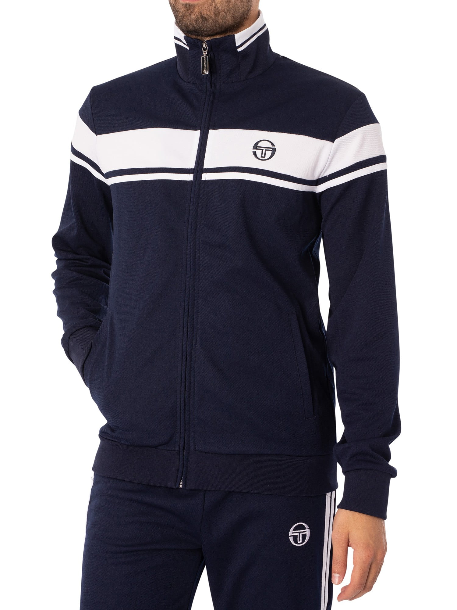 Sergio Tacchini Damarindo Track Jacket, Blue - Walmart.com