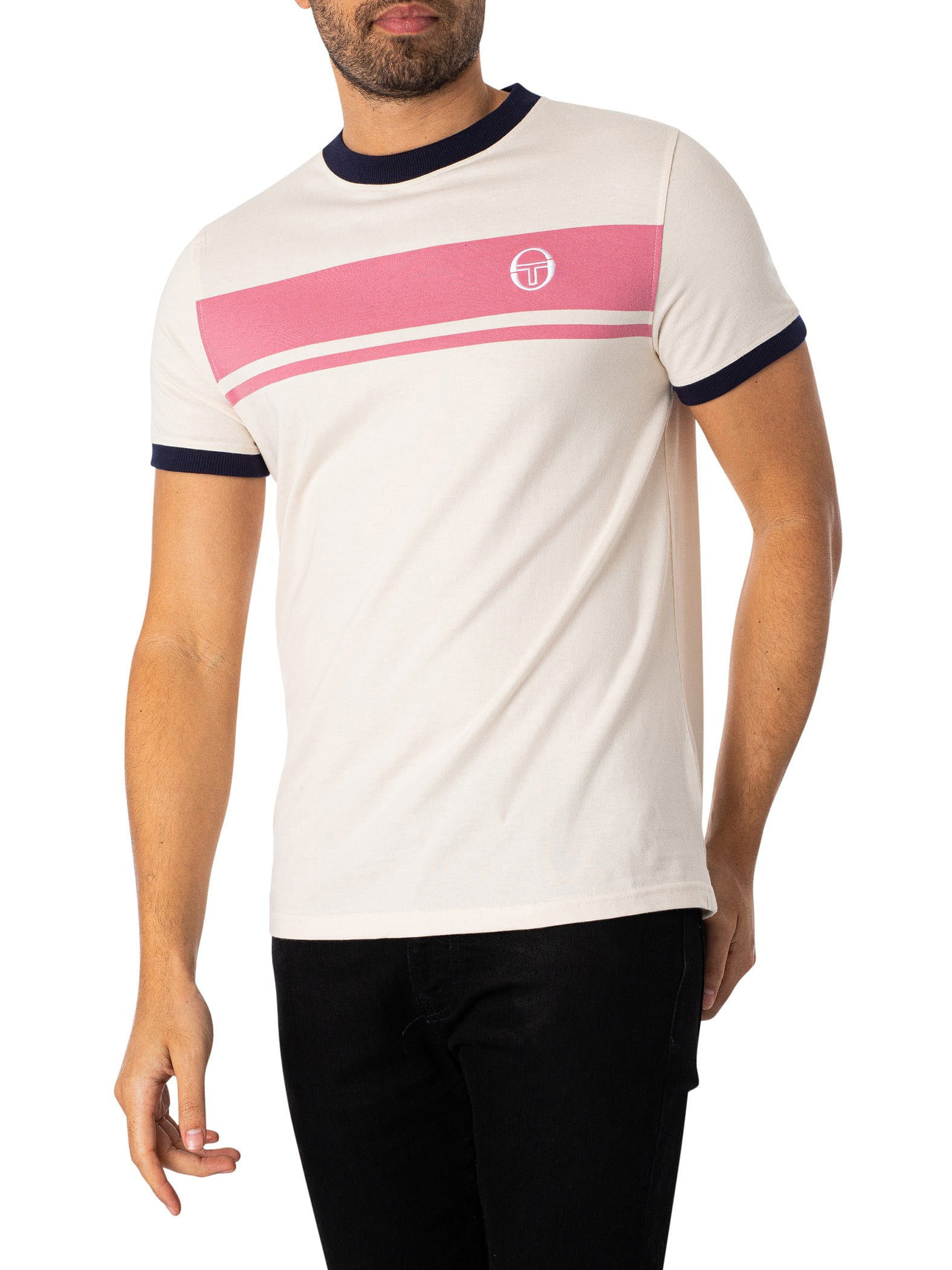 Sergio Tacchini Master T- Shirt, Beige - Walmart.com