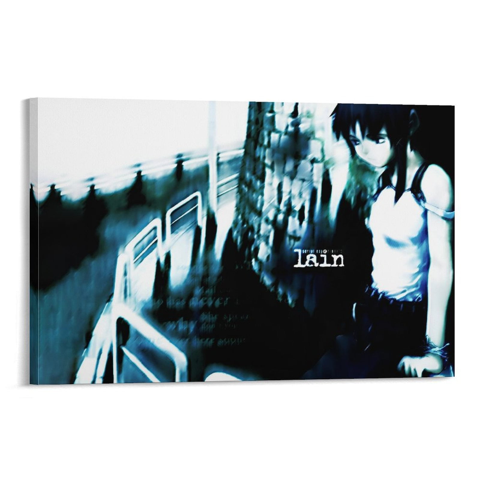 Serial Experiments Lain Poster Anime Lain Pictures Art Print Posters ...