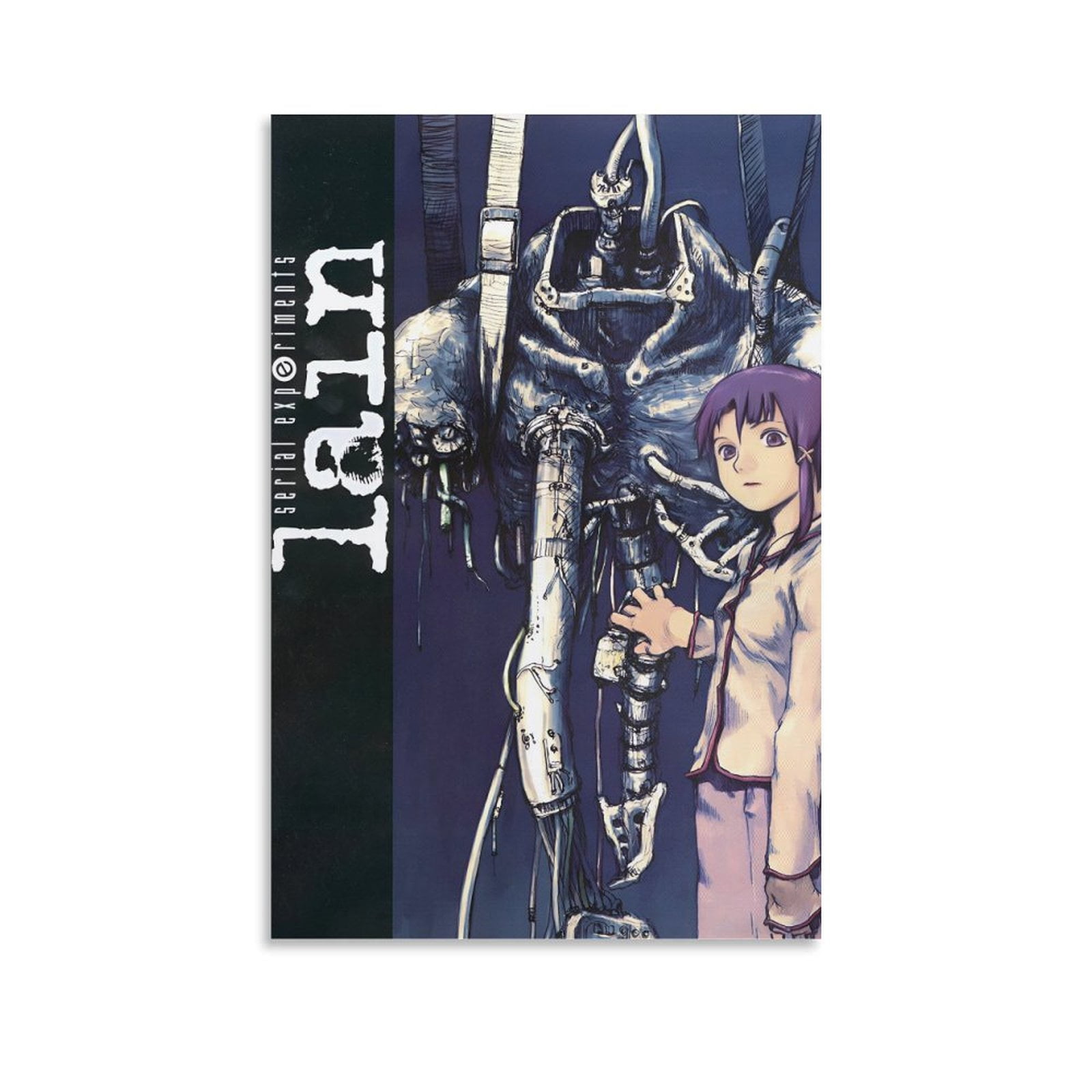 Serial Experiments Lain Poster Anime Lain Pictures Art Print Posters ...
