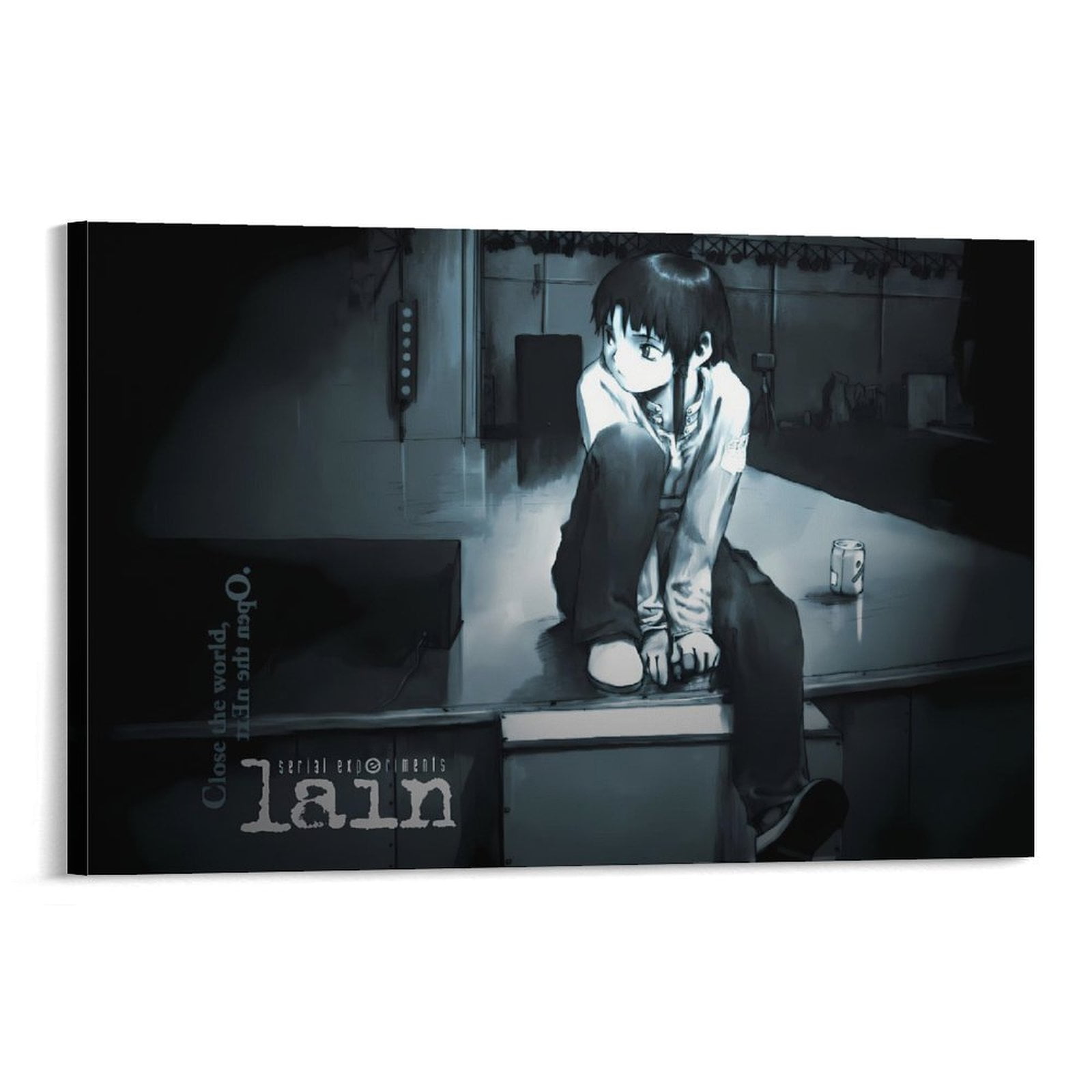 Serial Experiments Lain Poster Anime Lain Pictures Art Print Posters ...