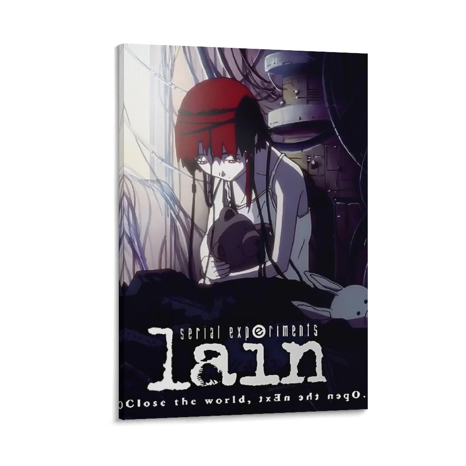 Serial Experiments Lain Poster Anime Lain Pictures Art Print Posters ...
