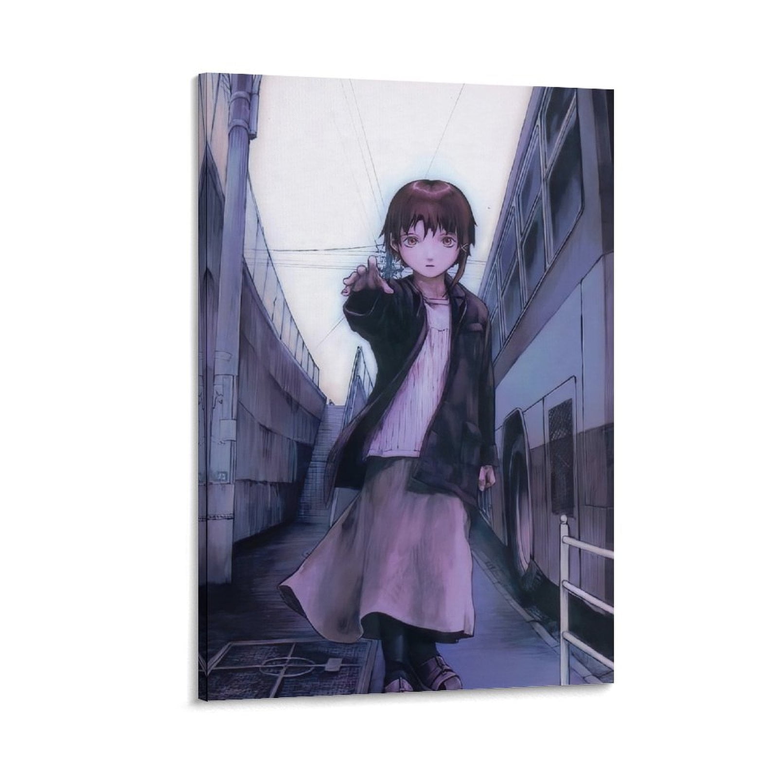 Serial Experiments Lain Poster Anime Lain Pictures Art Print Posters ...
