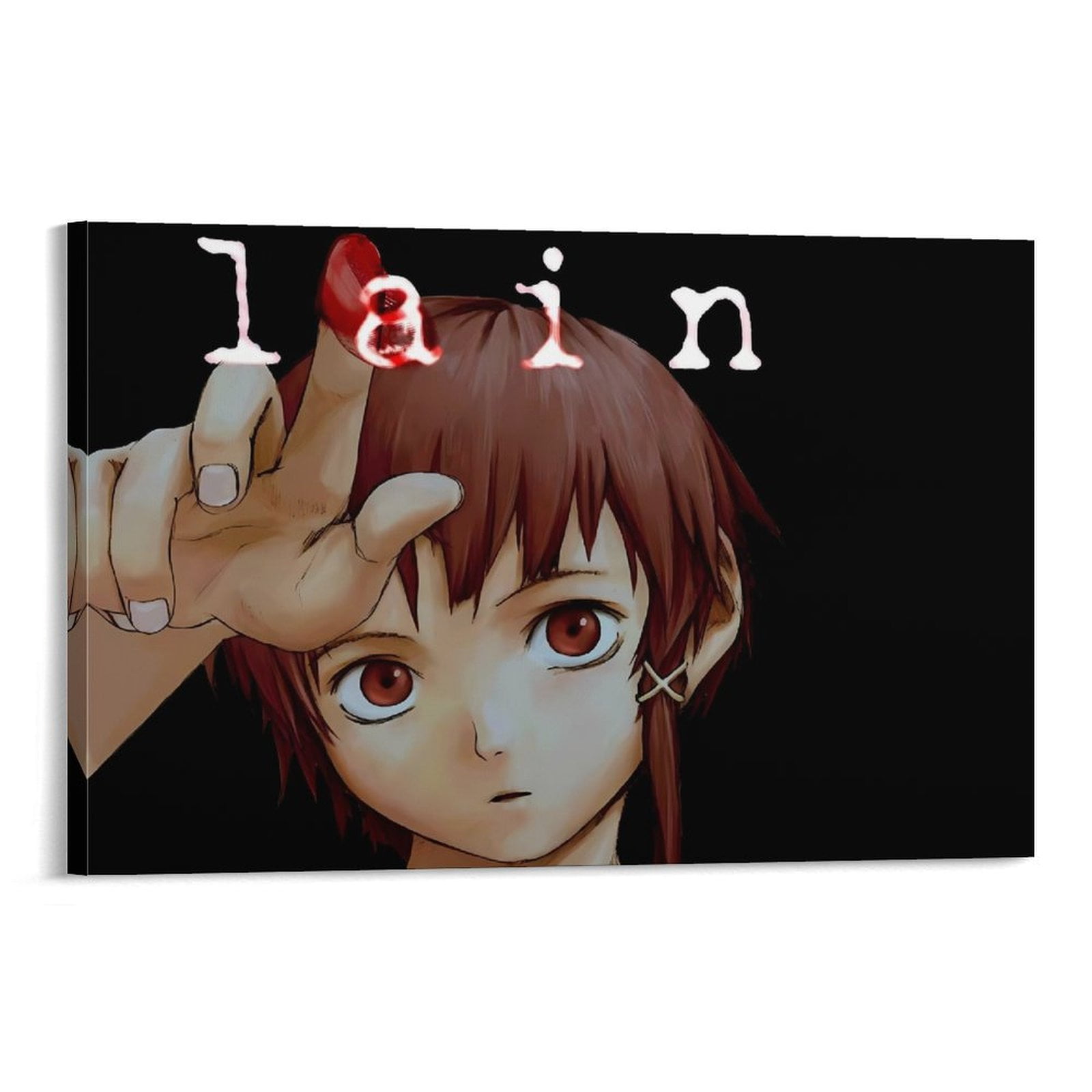 Serial Experiments Lain Poster Anime Lain Pictures Art Print Posters ...
