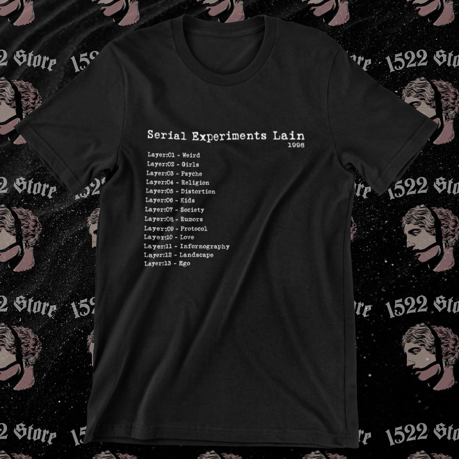 Serial Experiments Lain Shirt: Cotton Anime Tee - Walmart.com