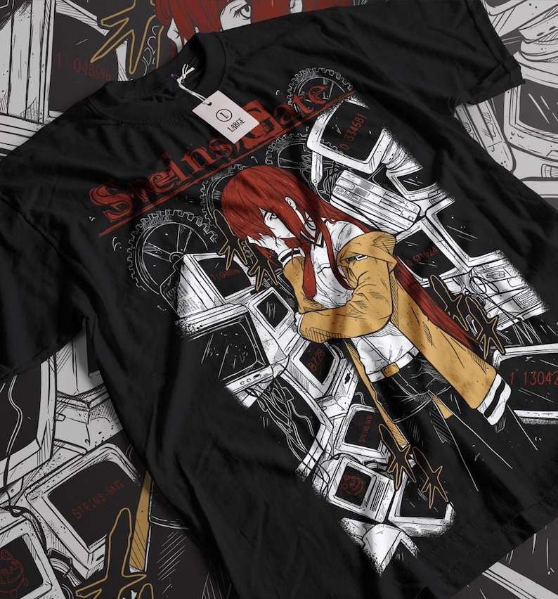 Serial Experiments Lain T Shirt, Science Fiction Anime Graphic Tee Men ...