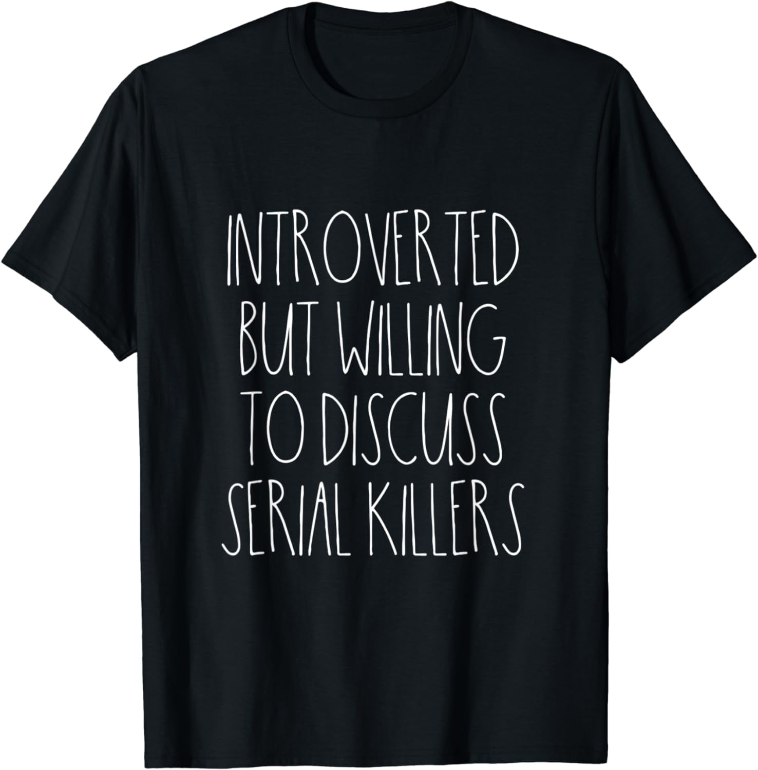 Serial Killer Murder Documentary True Crime Fan Addict T-Shirt ...