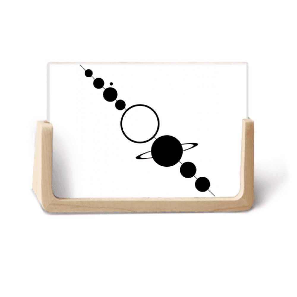 Serial Planetary Satellite Juxtaposition Photo Wooden Photo Frame ...