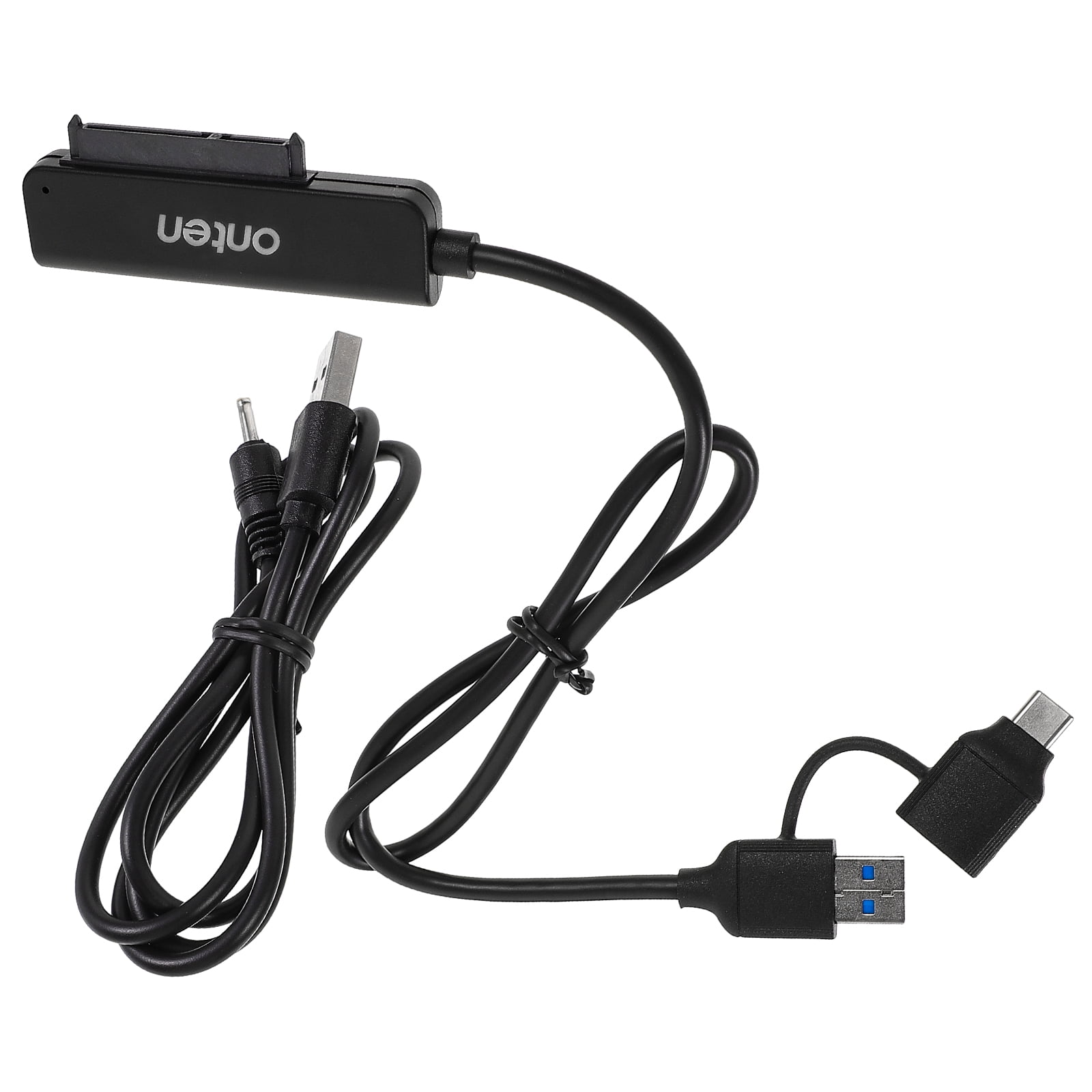 Serial Usb3.0type-c to Sata22pin Hard Drive Cable 58x2.5x0.2cm Black ...