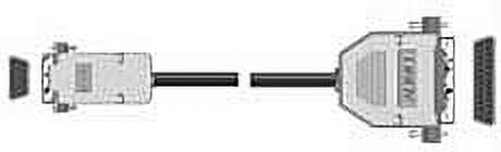 Serial printer cable 9-pin coupling/25-pin connector, 2 m - Walmart.com