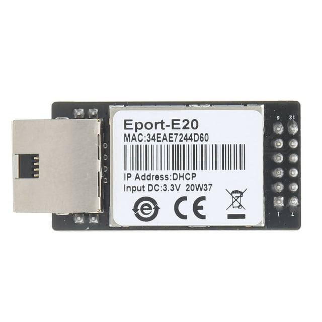 Serial to Ethernet Module Plastic RJ45 to TTL Networking Device HF-E20 for FreeRTOS - Walmart.com