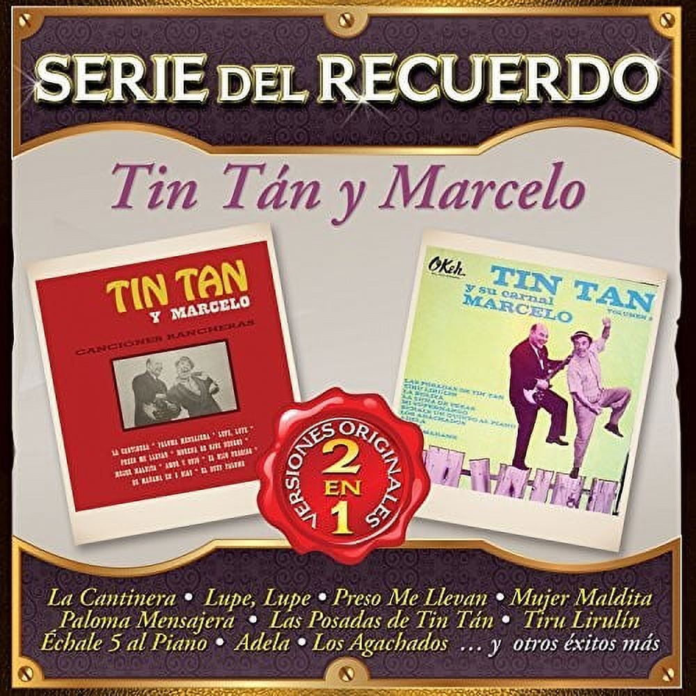 Tin Tan y Marcelo - Serie Del Recuerdo - Music & Performance - CD ...