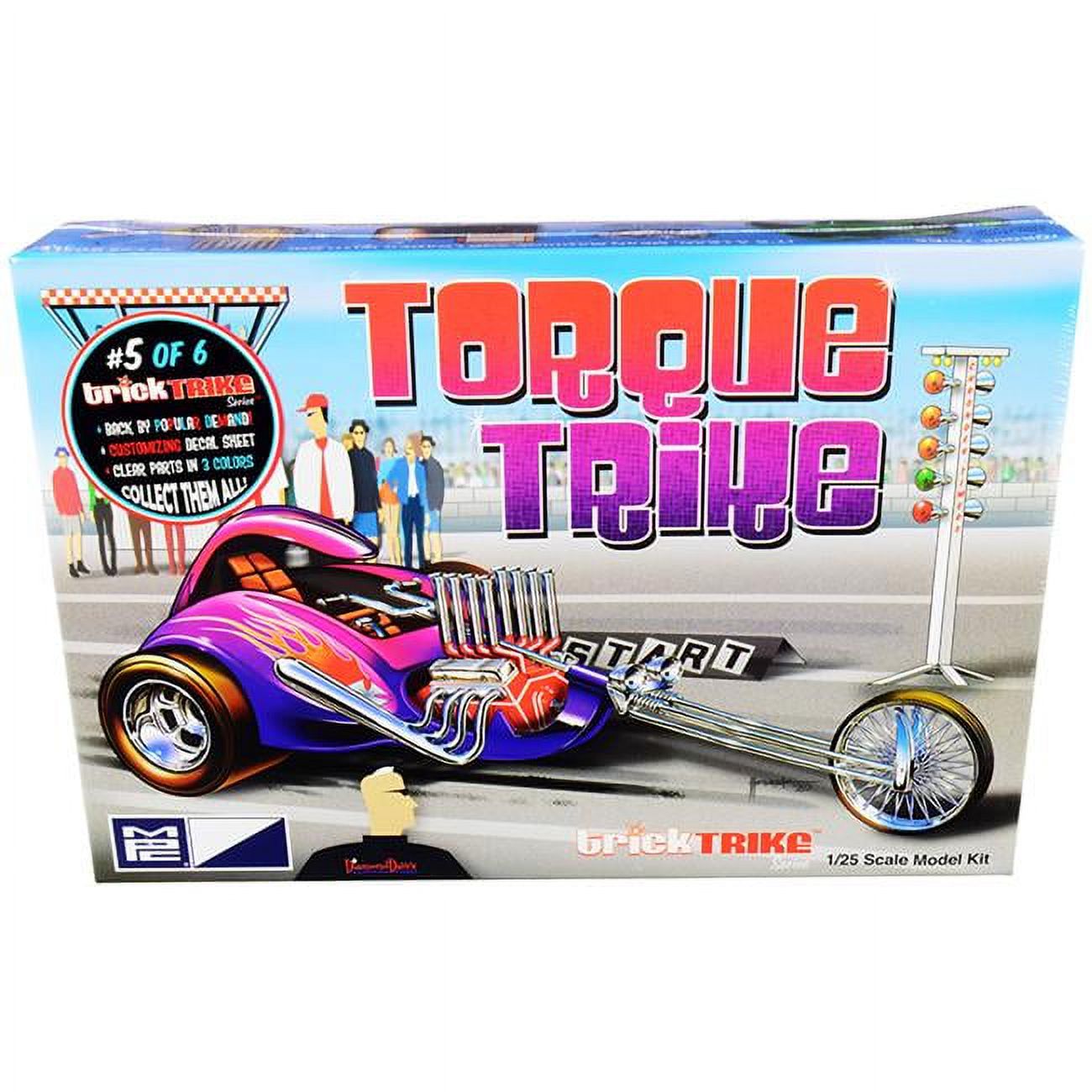 Series 1-25 Scale Model Car for Skill 2 Model Kit Torque Trike Trick ...