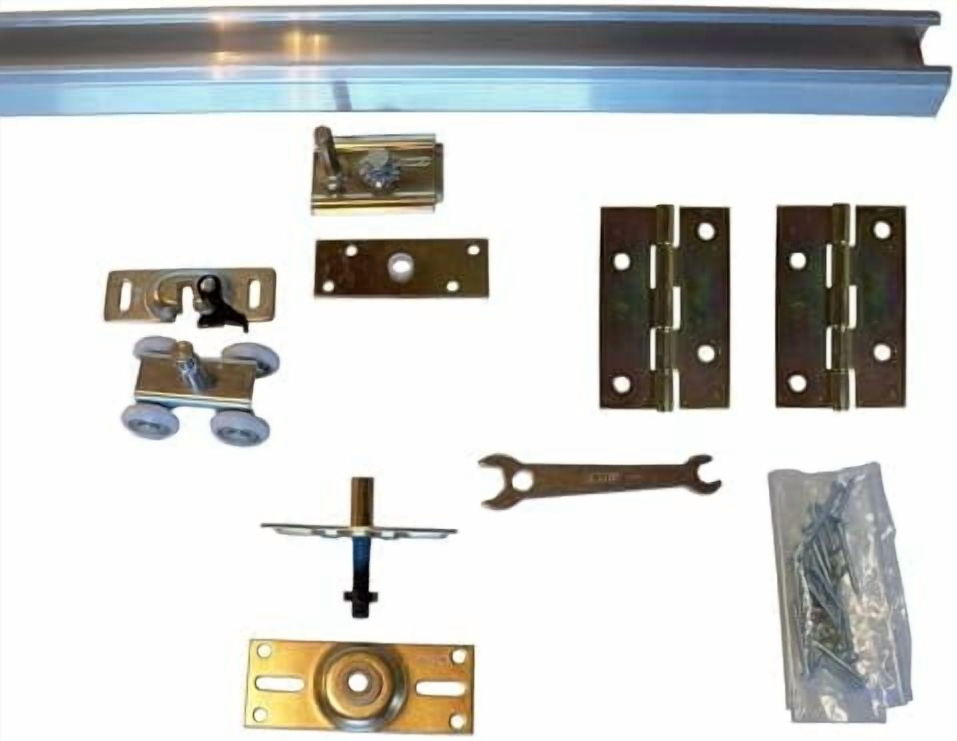 Series 1 Heavy Duty Bifold Track and Hardware Kit (32 inch 2- Door ...