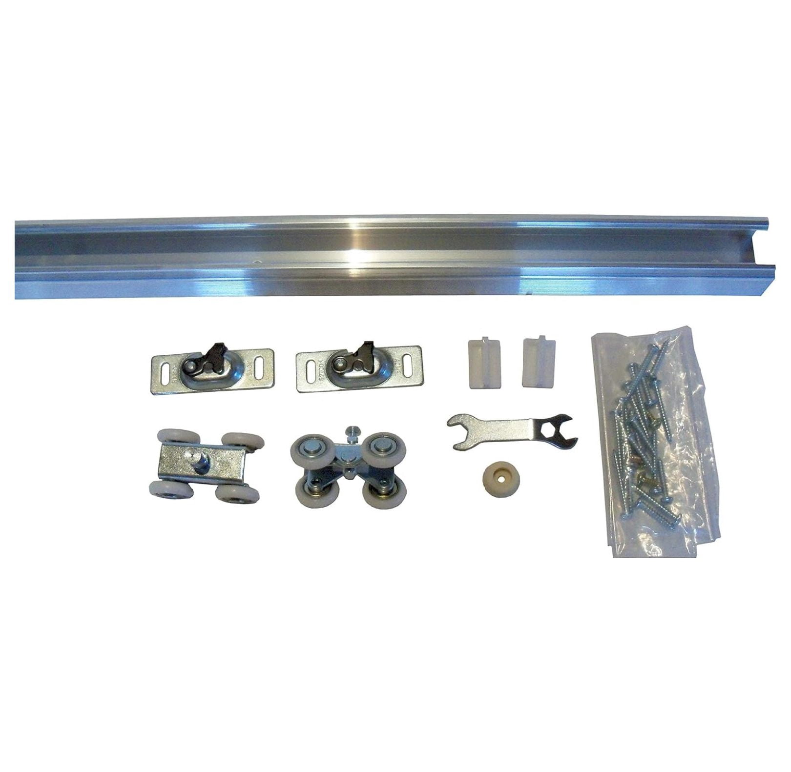 Series 1 - Heavy Duty Pocket Door Kit with Pre-Cut Track and Hardware ...