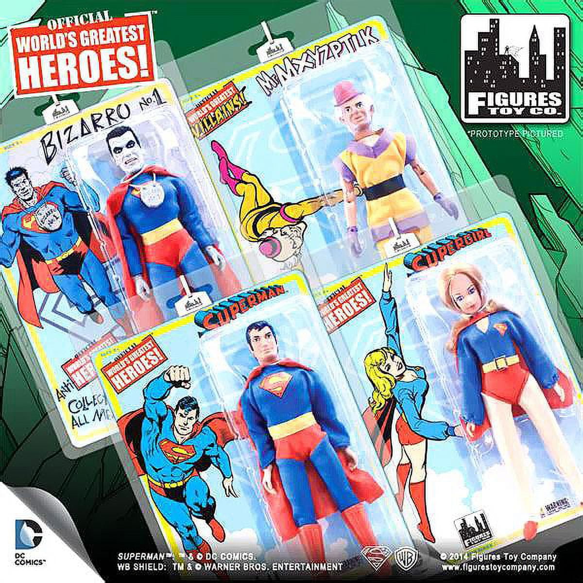 Series 1 Set of 4 Action Figures Action Figures DC Superman - Walmart.com