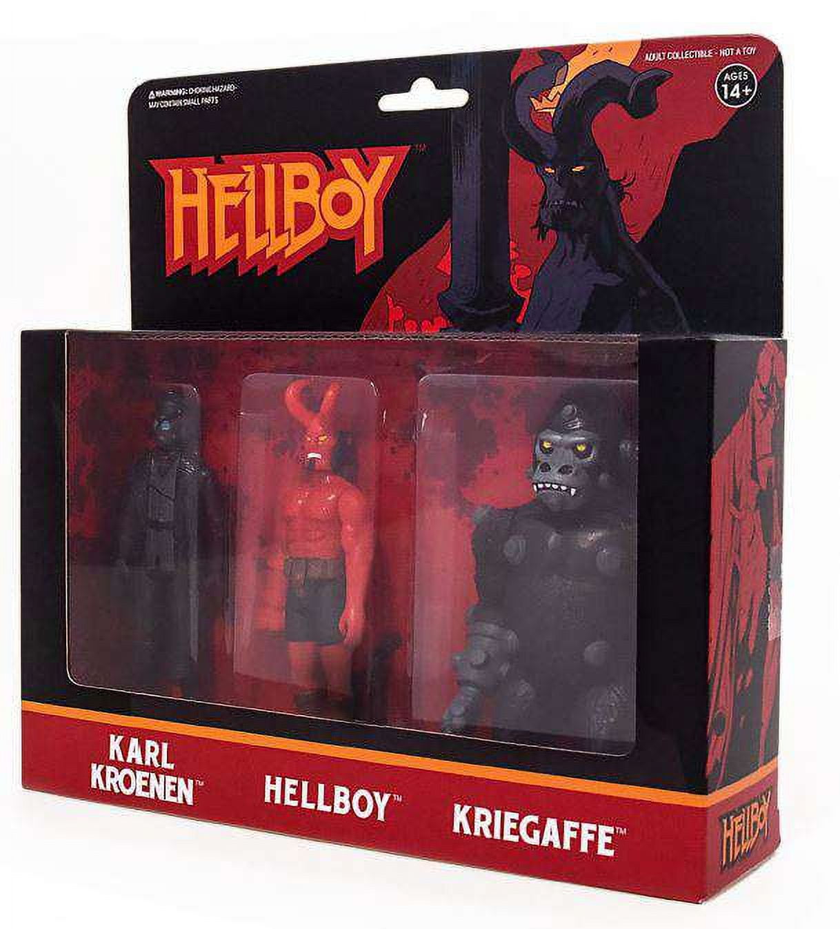 Series 2 Karl Kroenen, Hellboy & Kriegaffe Action Figure 3-Pack ...