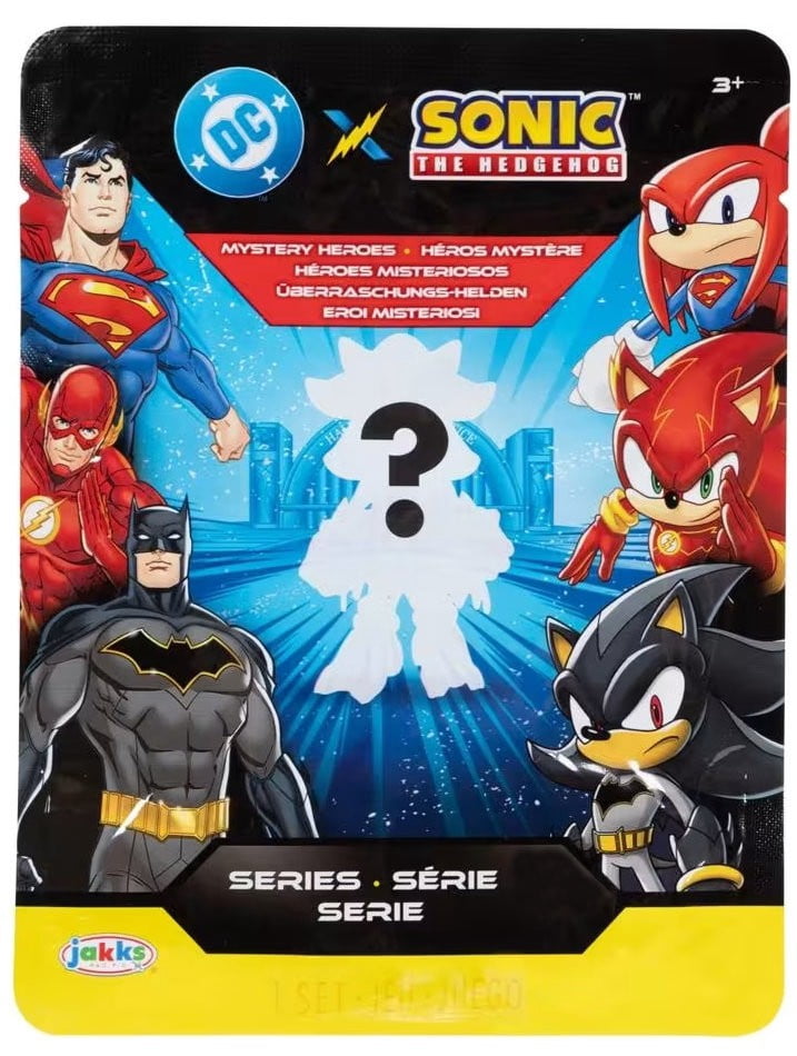 Series 2 Sonic The Hedgehog x DC Mystery Pack (1 RANDOM Figure ...