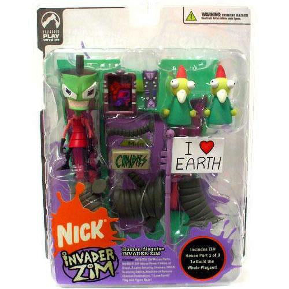Series 2 of Doom Invader Zim Action Figure [Human Disguise] - Walmart.com