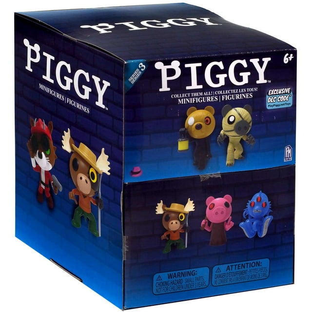 Series 3 Piggy Collectible Blind Bags Mini Figure Mystery Box (24 Packs ...