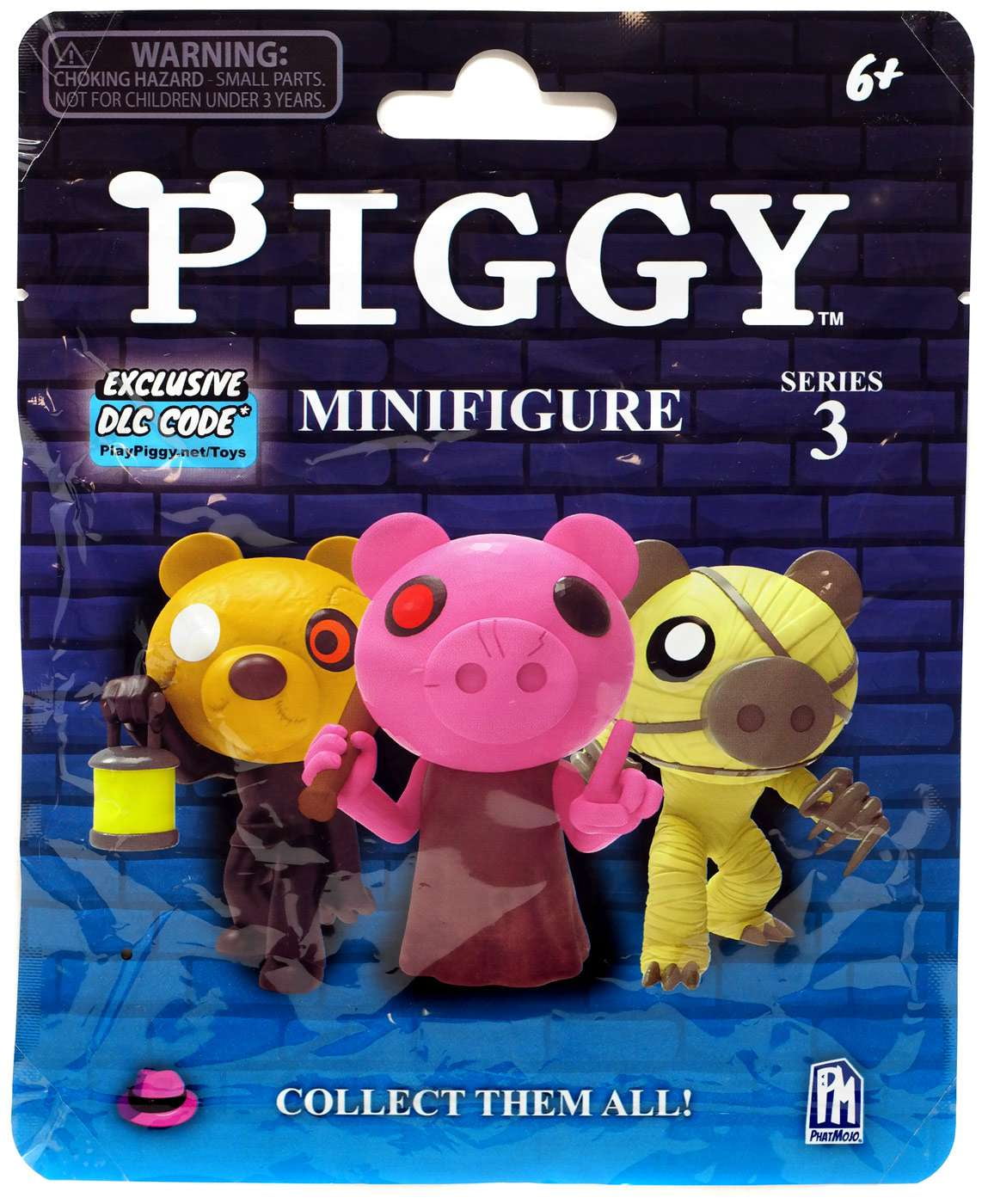 Series 3 Piggy Collectible Toy Mini Figure Mystery Pack for Kids (1 ...