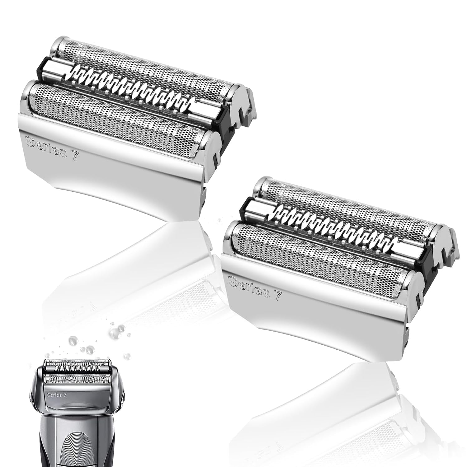 Series 7 70S Electric Shaver Head Replacement,Compatible with Braun Series 7 Shavers 720cc ...
