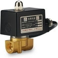 Series DN10-50 Explosion-proof Solenoid Valve AC220V DC12V Brass Normally Closed Solenoid Valve ...