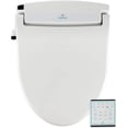 Series Electric Smart Toilet Bidet Seat with Heated Water Side Control ...