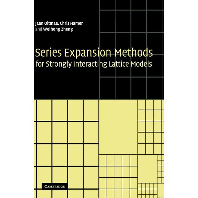 Series Expansion Methods For Strongly Interacting Lattice Models Hardcover