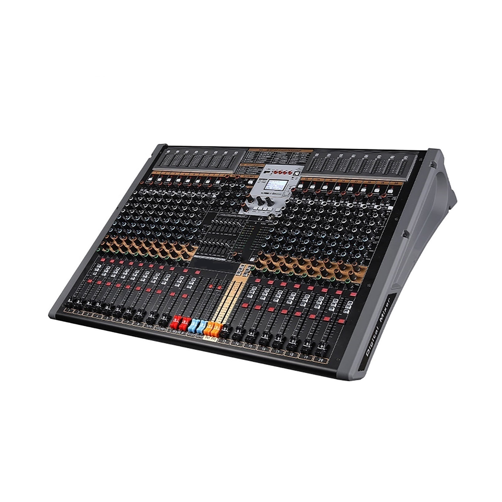Series Mixer 16-channel Stage DJ Mixer With Sound Card Four Group ...