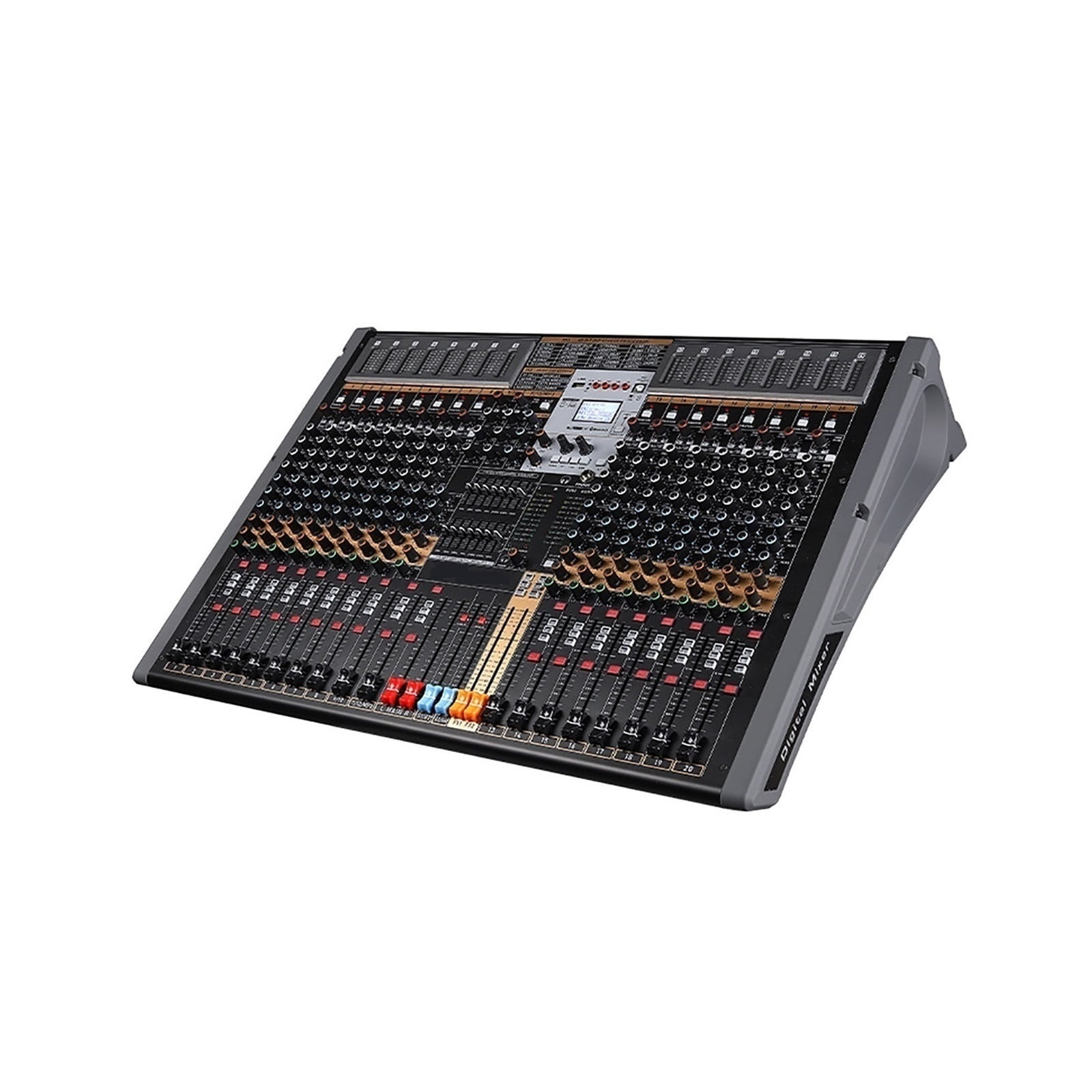 Series Mixer 16-channel Stage DJ Mixer With Sound Card Four Group ...