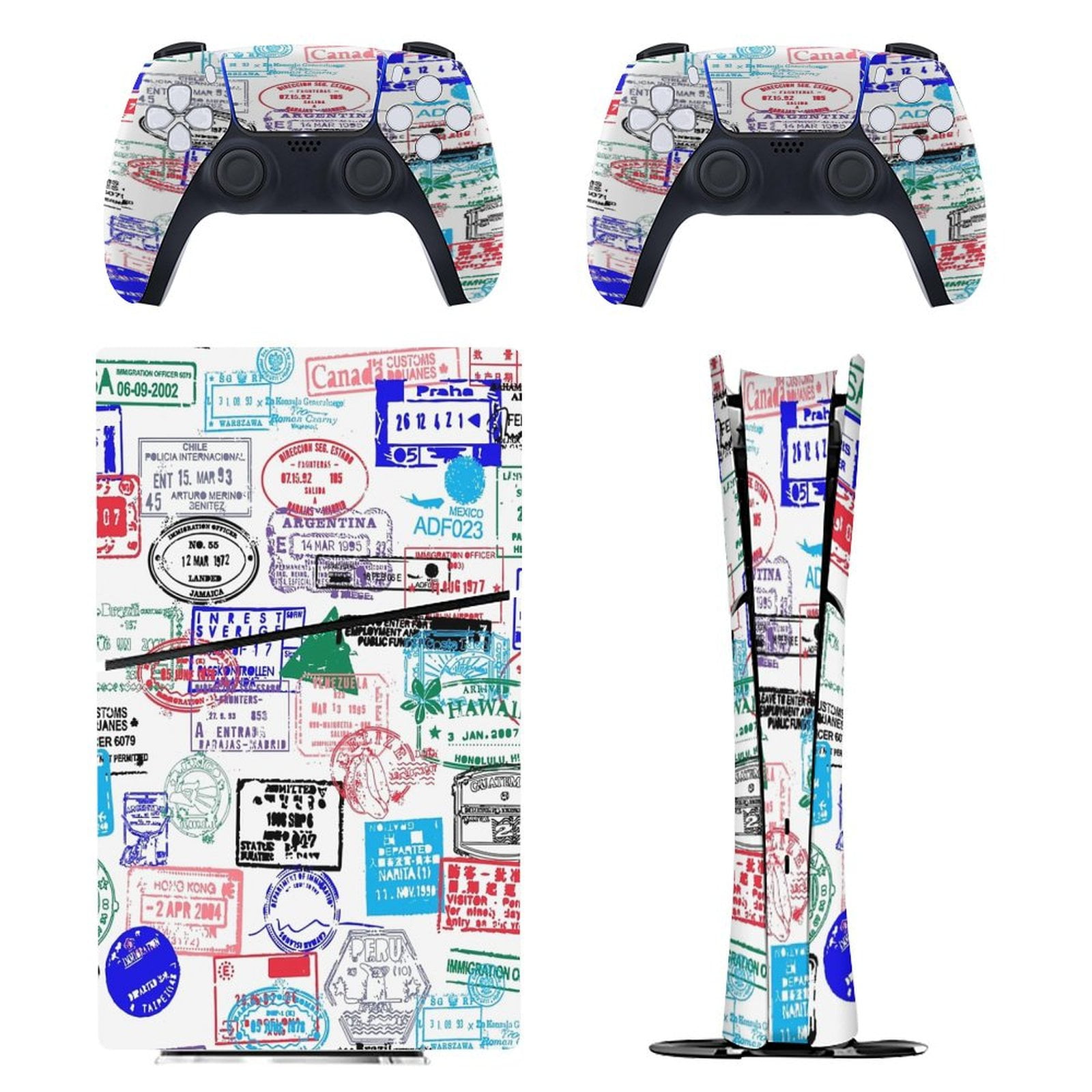Series Of World Travel Passport Stamps PS5/PS5 Pro/PS5 Slim Digital ...