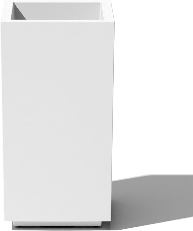 Series Pedestal Planter - Tall Planter for Indoor or Outdoor Front ...