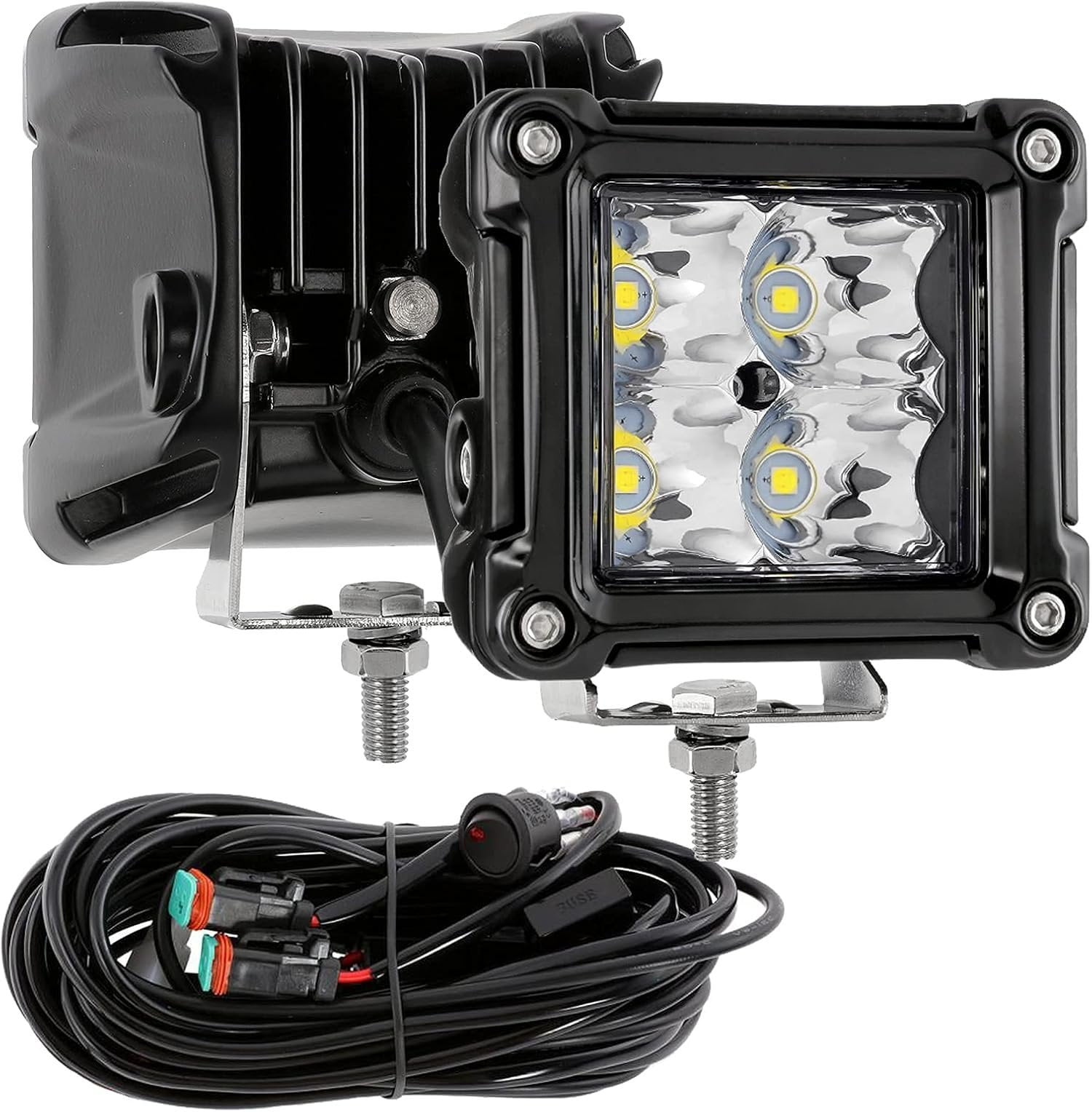 Series Spot Beam Pod Lights, 3 Inch 40W Cube Offroad Spot Light, with ...