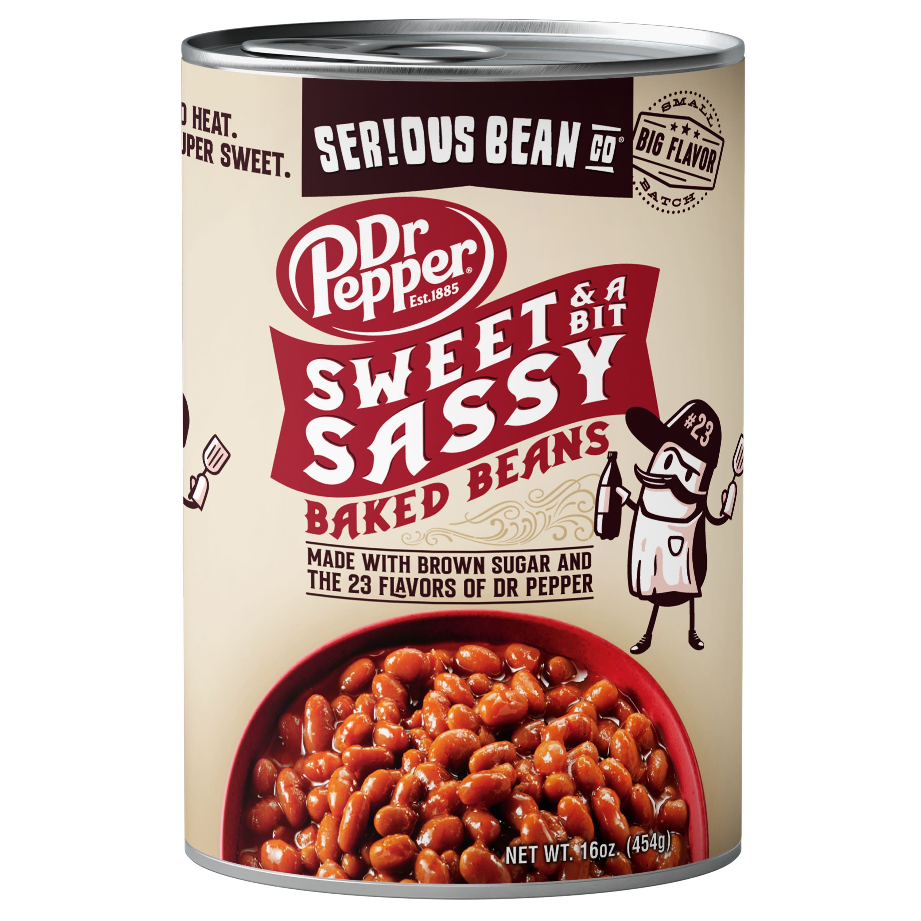 (2 pack) SERIOUS Bean Co Sweet and a Bit Sassy Dr Pepper Baked Beans ...