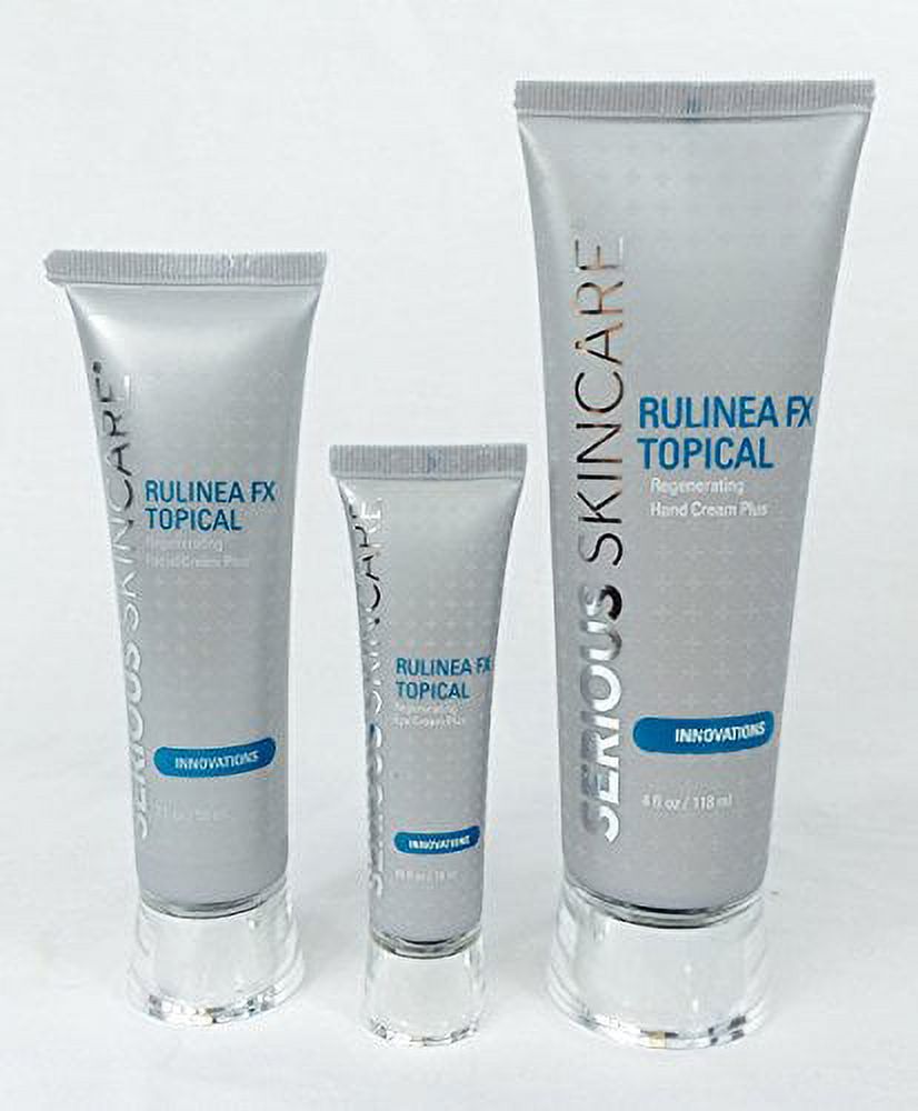 Serious Skincare Rulinea Fx Topical Trio ~ Facial Cream, Hand Cream ...