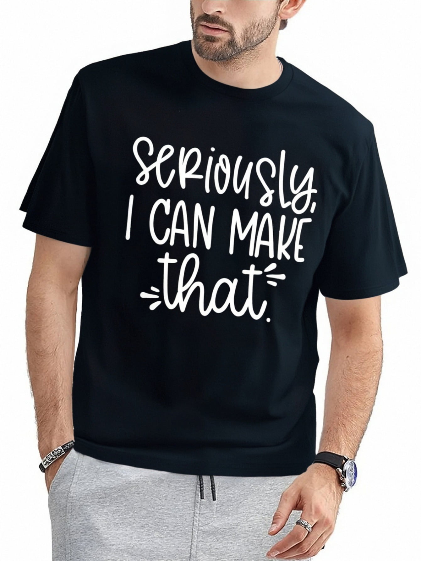 Seriously I can make that funny crafter diy saying T-Shirt, Casual ...