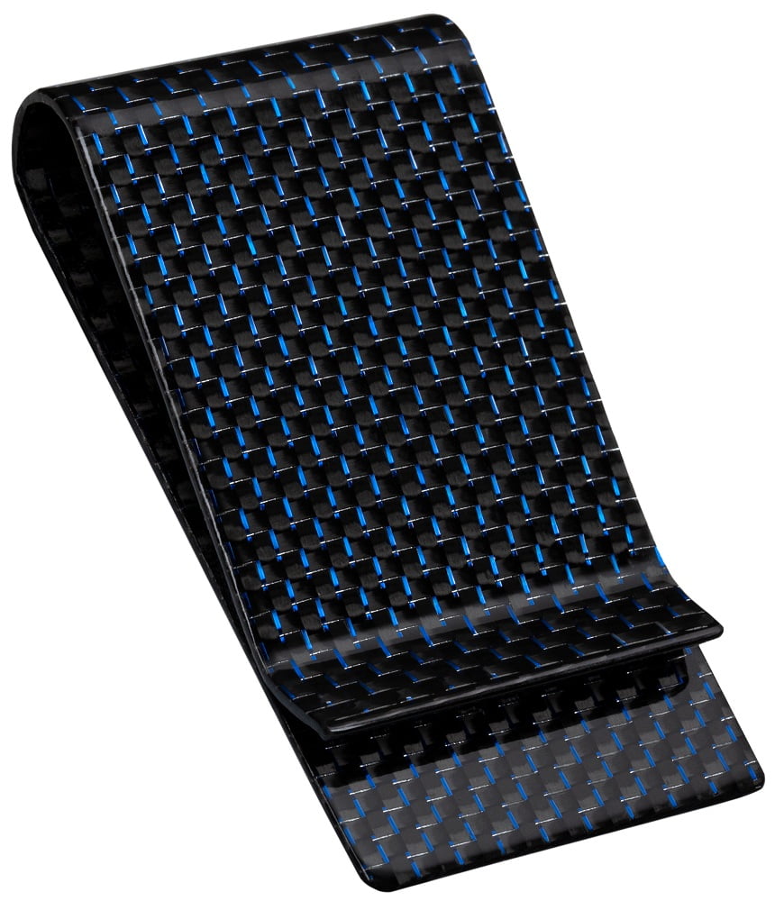 Serman Brands Carbon Fiber Money Clip | Slim & Stylish | Quick Access ...