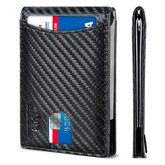 Serman Brands | RFID Blocking Slim Wallet | Bifold Genuine Leather Thin ...