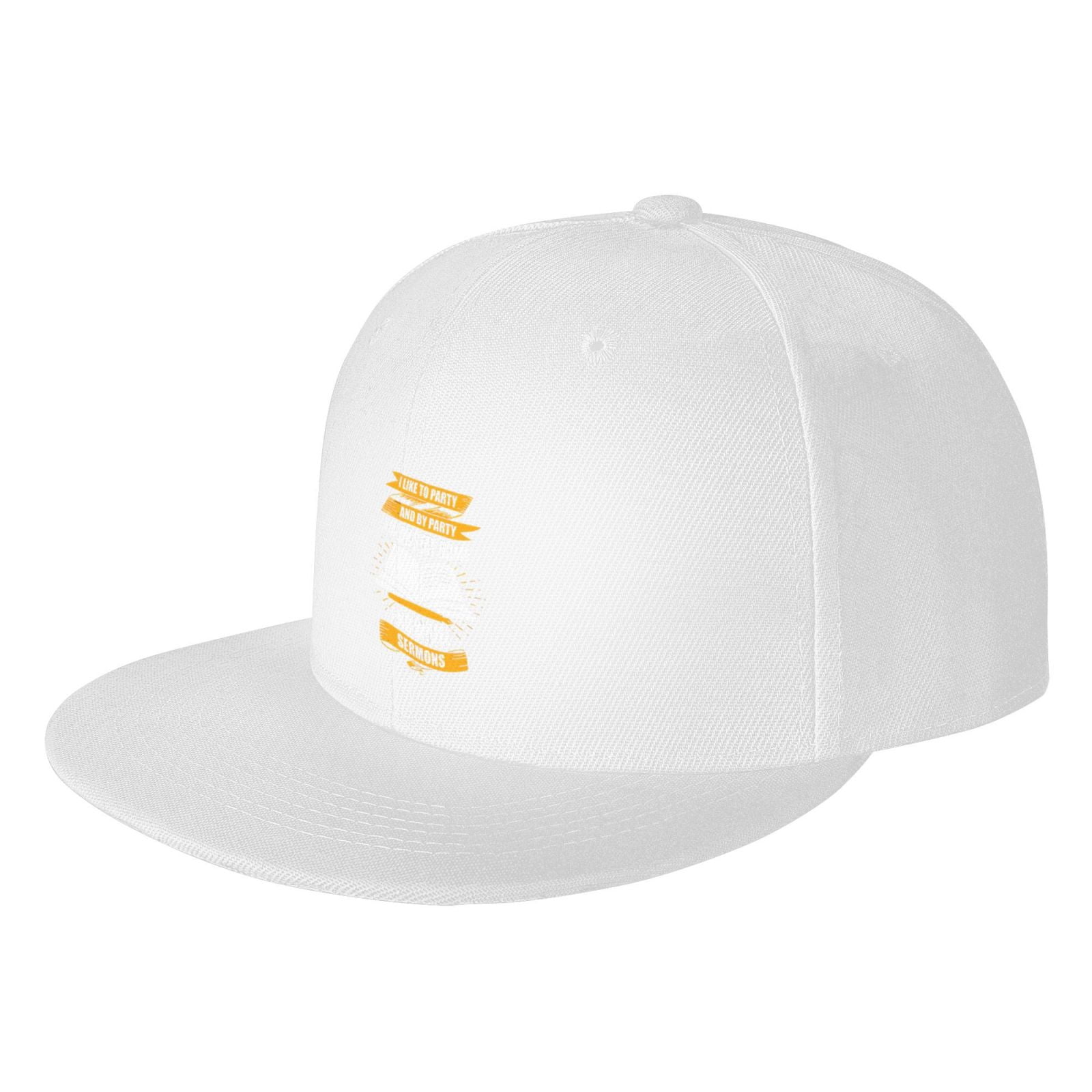 Sermon Clergy Pastor Baseball Cap Adjustable Flat Brim Sun Hat UV ...