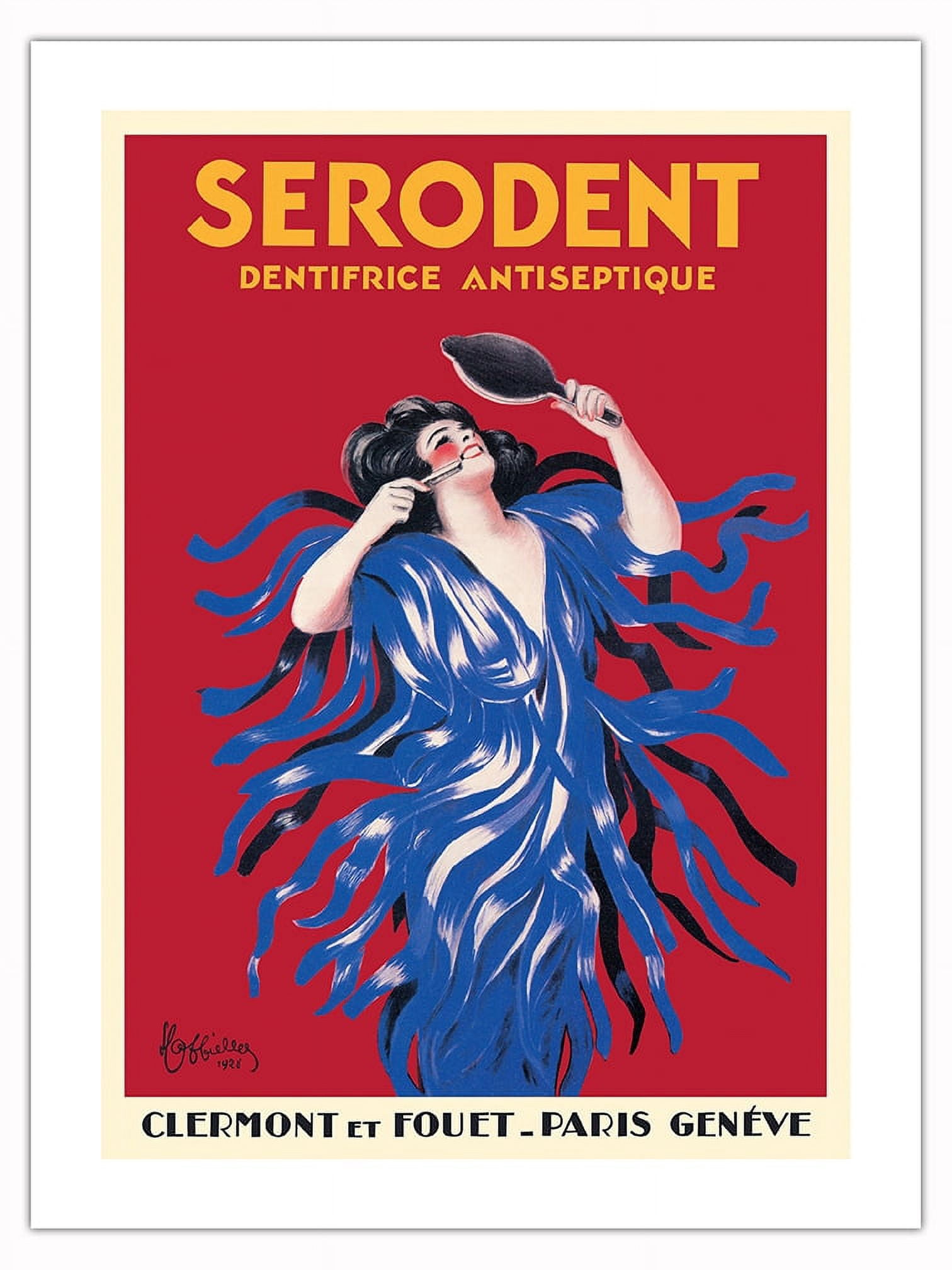 Serodent Dentifrice Antiseptique Toothpaste - Vintage French ...