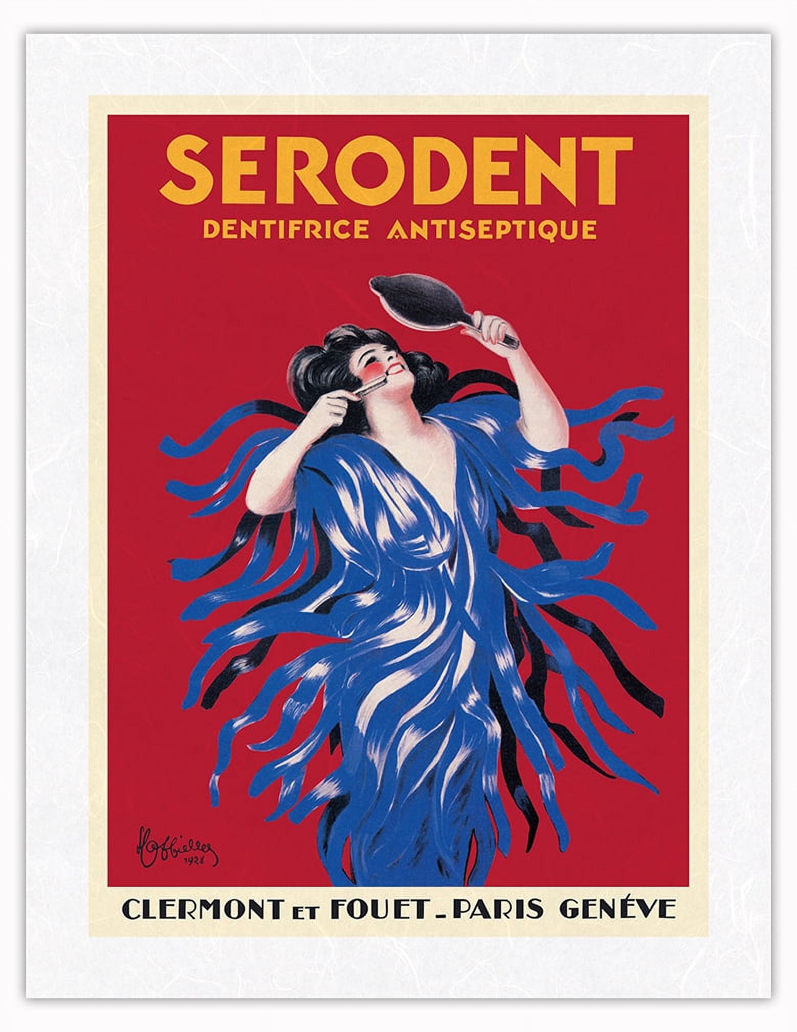 Serodent Dentifrice Antiseptique Toothpaste - Vintage French ...