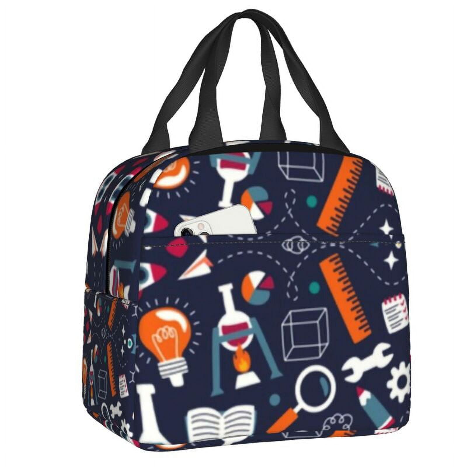 Serotonin And Dopamine Biology Thermal Insulated Lunch Bag Women ...