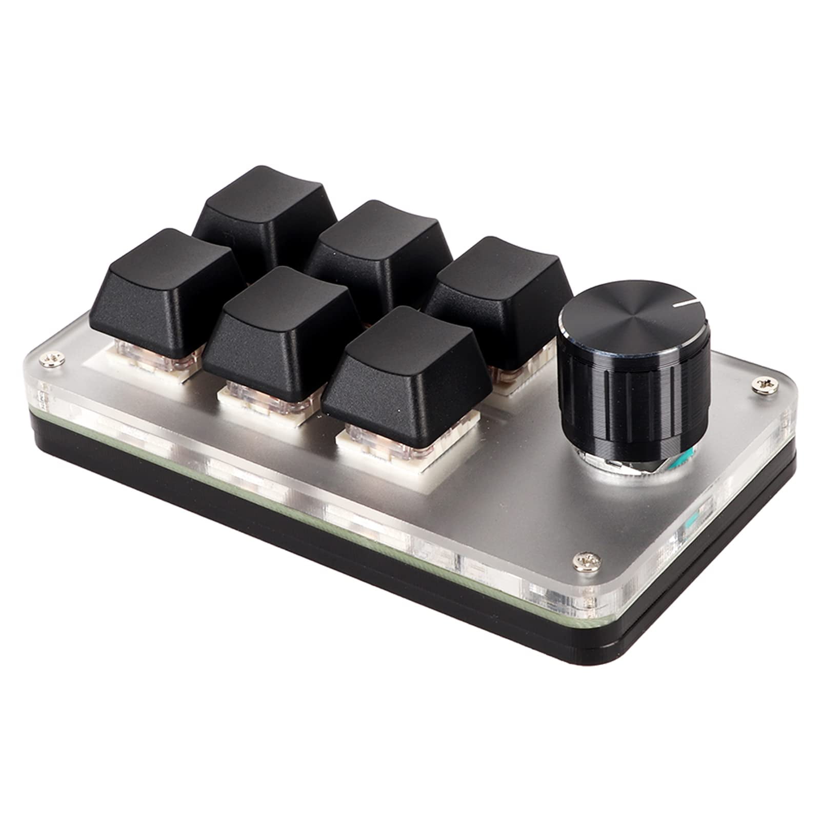 Serounder One Handed Macro Mechanical Keyboard with Red Switch, OSU HID ...