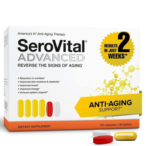 Serovital Advanced - Anti-Aging Supplement for Women - Reverse the ...