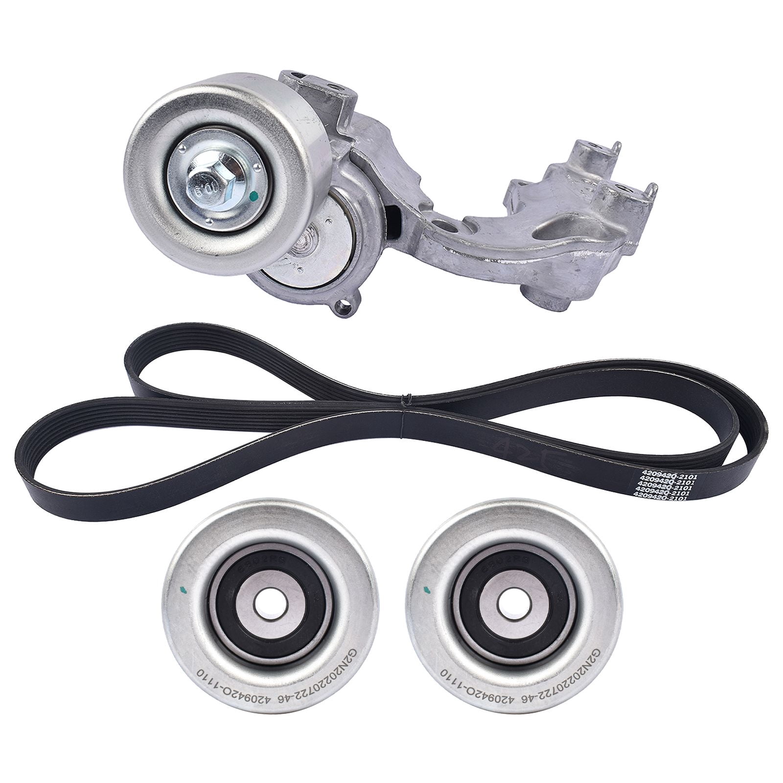 Serpentine Belt Drive Kit for 2006-2010 Toyota Sienna 3.5L V6 (2GRFE ...