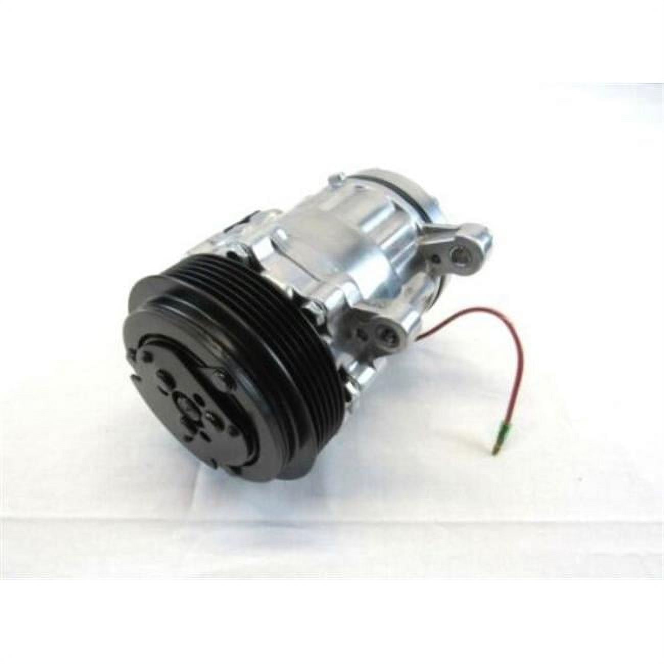 Serpentine Belt Sanden Style 7176 Small Body Air Compressor, Polished ...