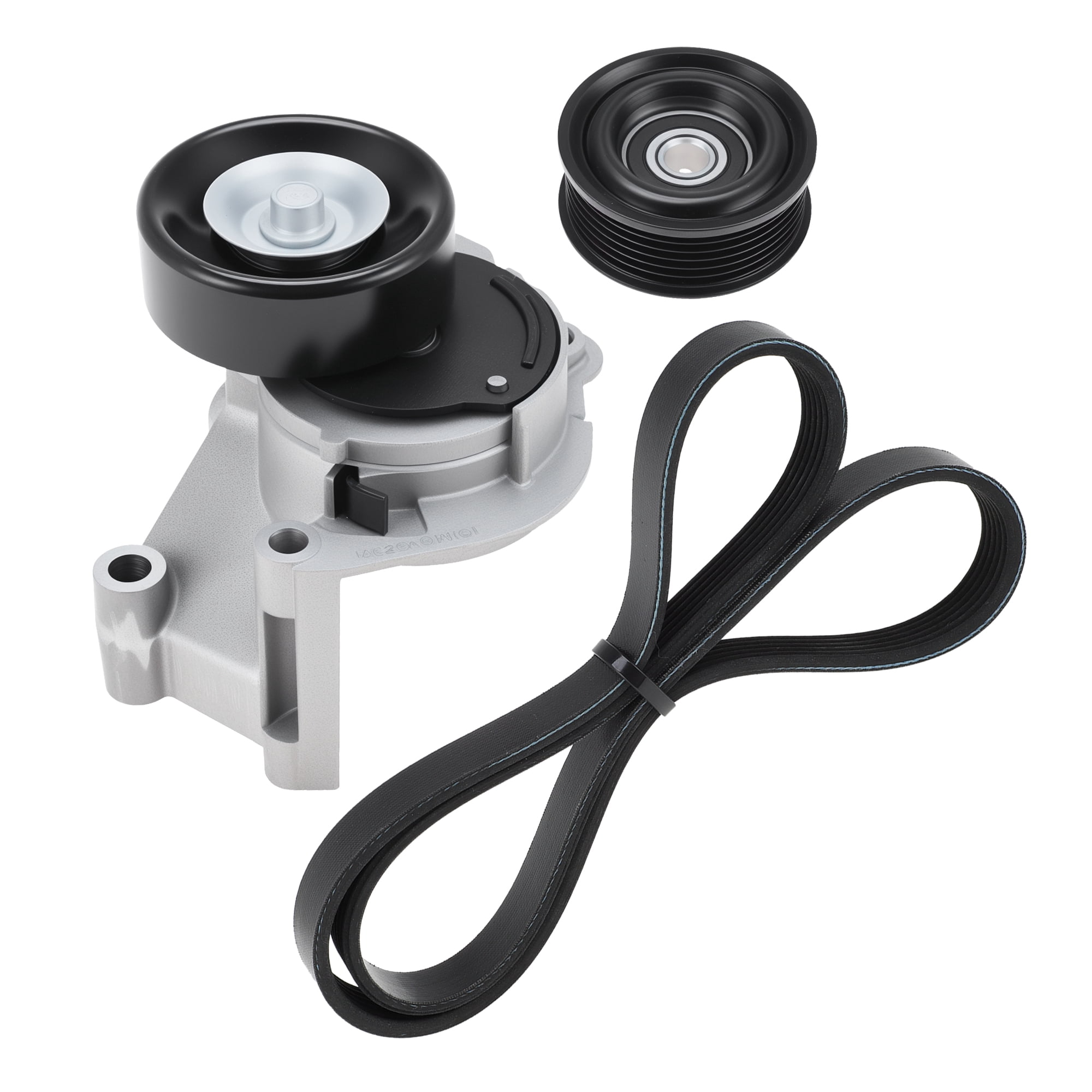 Serpentine Belt Tensioner w/Idler Pulley Kit for Toyota Tundra 4Runner ...