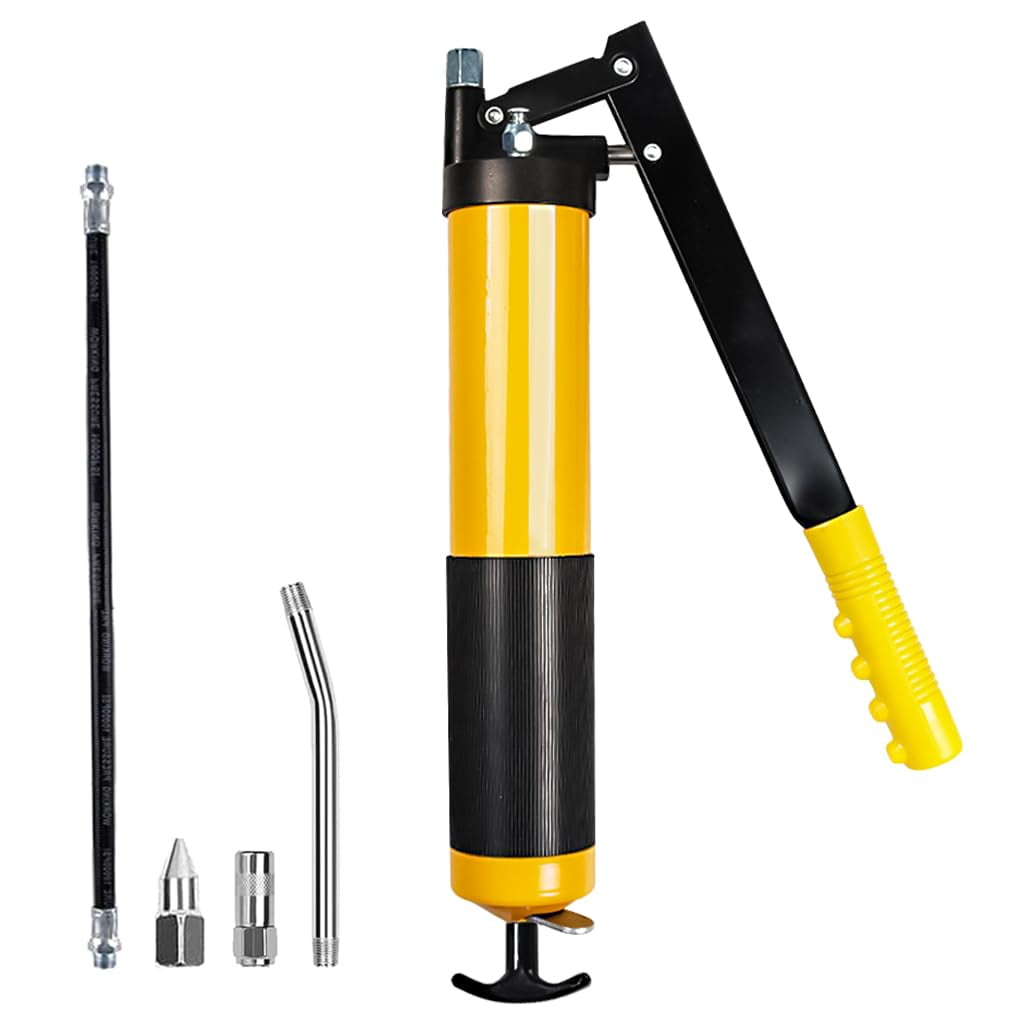 Serplex Grease Gun Heavy Duty Pistol Grip Grease Gun Kit with 500cc ...